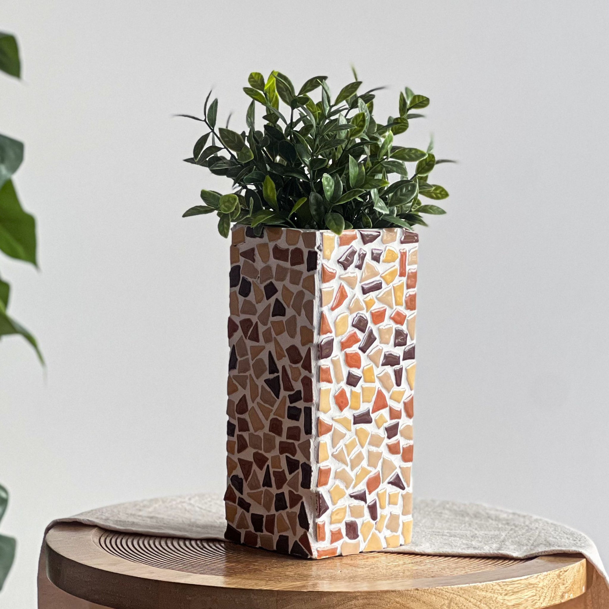 DIY Pakket Mozaïek Vaas | Knutselpakket volwassenen | Do it yourself