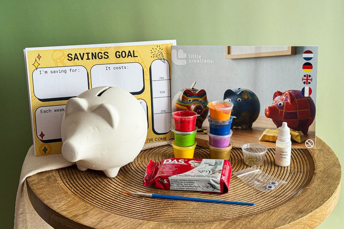 Piggy Bank Craft Kit for Kids | Make Your Own Money Box