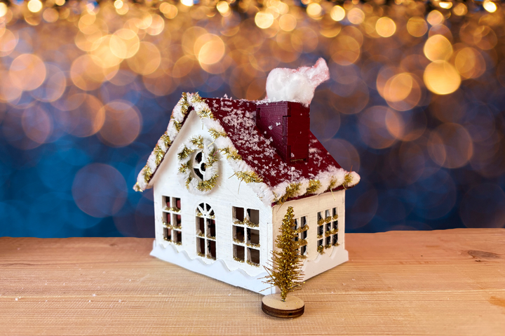 DIY Pakketten Kerst | Kersthuisjes | Kerstkaarten | Kerstkrans