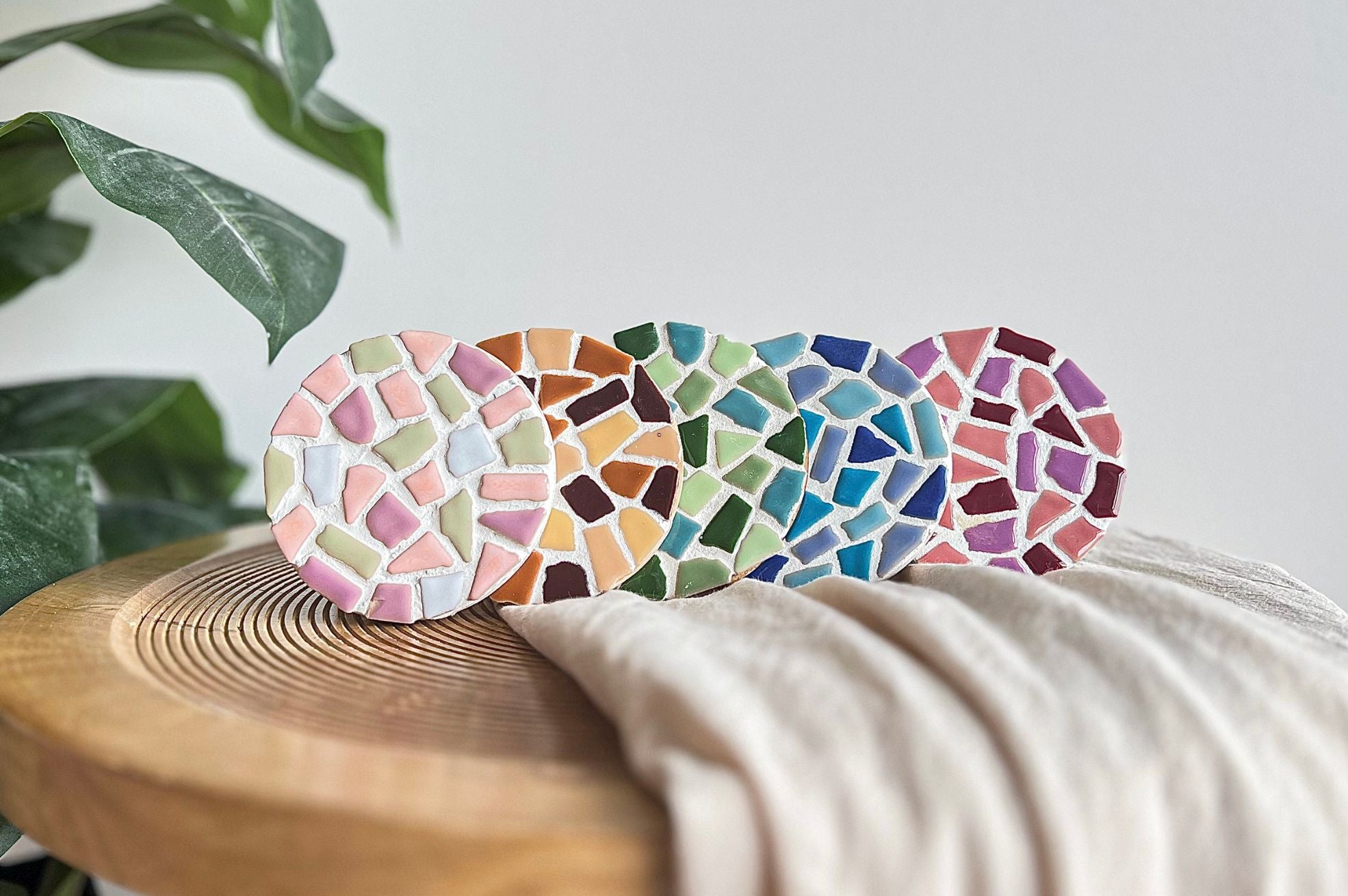 DIY Pakket Mozaïek Onderzetters | Little Creations