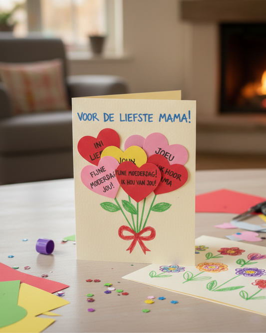 Moederdag cadeau knutselen | Creatief & persoonlijk Moederdag cadeautje ...